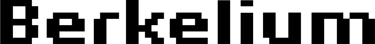 Berkelium Bitmap font | Fonts2u.com