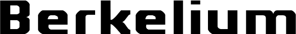 Berkelium Bitmap font | Fonts2u.com