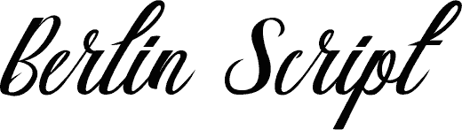 BerlinScript font
