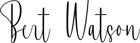 Bert Watson Regular font