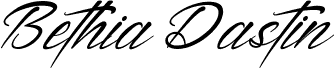 Bethia Dastin font