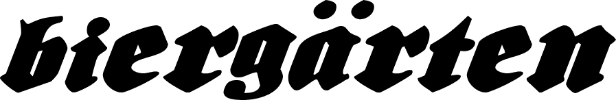 Biergärten Expanded Italic font | Fonts2u.com