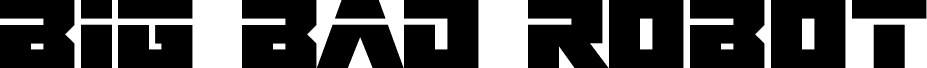 Big Bad Robot Italic font
