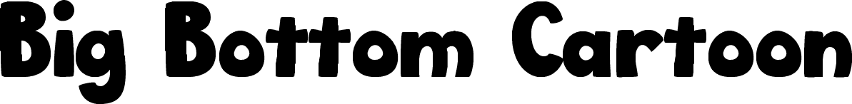 Big_Bottom_Typeface_Normal font
