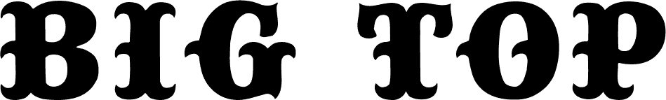 Big Top font | Fonts2u.com
