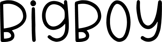 BigBoy font | Fonts2u.com