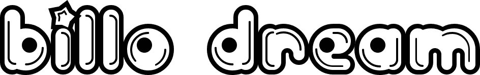 Billo Dream 字体 | Fonts2u.com