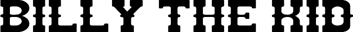 BILLY THE KID Bold font | Fonts2u.com