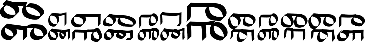 BinaryVerges-Regular font | Fonts2u.com