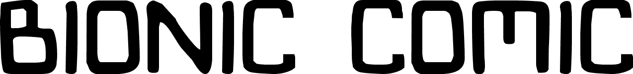 Bionic Comic font | Fonts2u.com