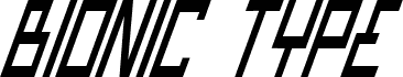 Bionic Type Malfunction font