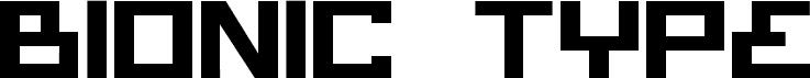 Bionic Type Malfunction font