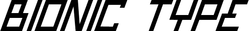 Bionic Type Malfunction font