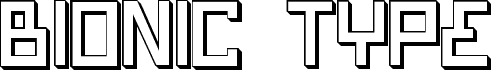 Bionic Type Malfunction font