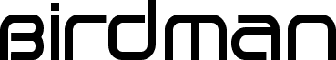 Birdman font