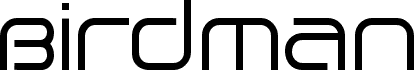 Birdman Light font
