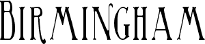 Birmingham font | Fonts2u.com