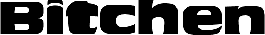 Bitchen Bold font