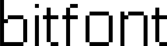 bitfont font | Fonts2u.com