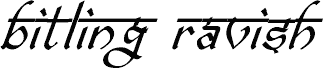 bitling ravish font | Fonts2u.com