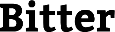 Bitter-Regular font | Fonts2u.com