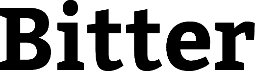 Bitter-Bold font | Fonts2u.com