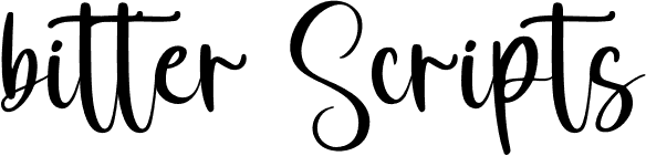 bitterScripts-Regular font | Fonts2u.com