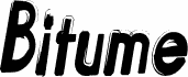 Bitume font | Fonts2u.com