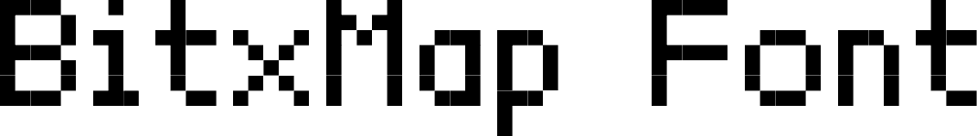 BitxMap Font tfb font
