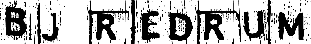 BJ REDRUM fuente | Fonts2u.com
