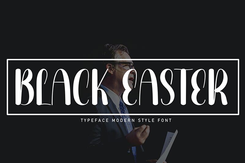 Black Easter font | Fonts2u.com