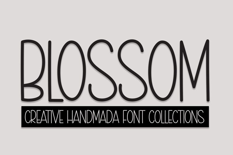 Blossom font | Fonts2u.com