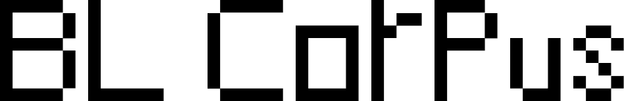 BL Corpus Regular font | Fonts2u.com