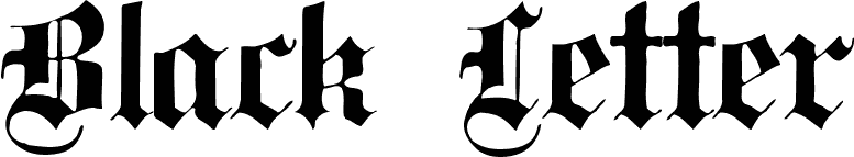 Black Letter font | Fonts2u.com