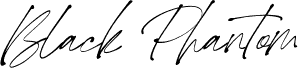 Black Phantom PERSONAL USE ONLY Regular font | Fonts2u.com