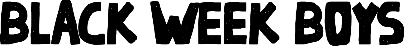 Black Week Boys font | Fonts2u.com