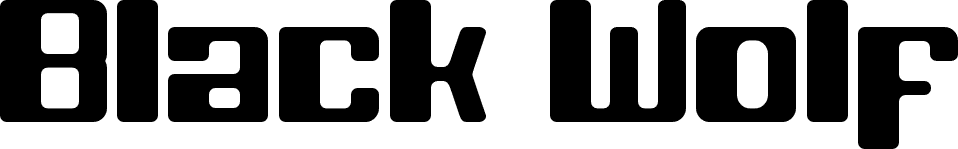 Black Wolf font | Fonts2u.com
