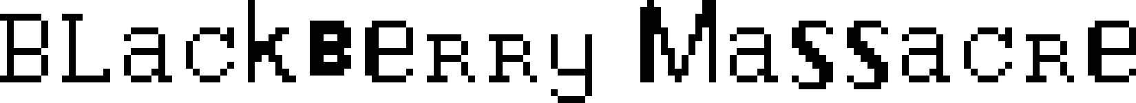 Blackberry Massacre font | Fonts2u.com