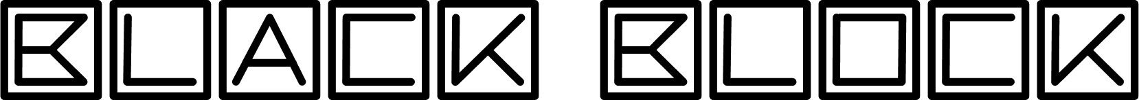 blackblock font | Fonts2u.com