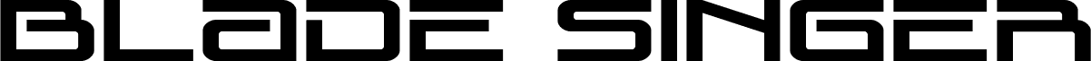 Blade Singer Bold font | Fonts2u.com