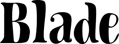 BladeFont font