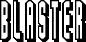 Blaster font | Fonts2u.com