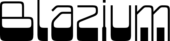 Blazium font | Fonts2u.com