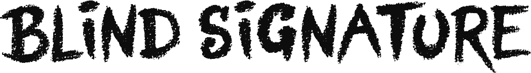 Blind Signature font | Fonts2u.com