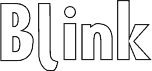 Blink font