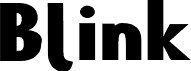 Blink font