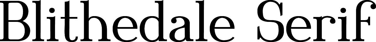 Blithedale Serif font | Fonts2u.com