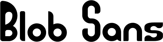Blob Sans font | Fonts2u.com