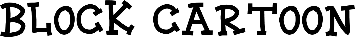 BLOCK CARTOON font | Fonts2u.com
