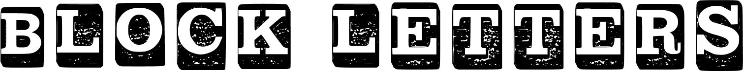 Block Letters _ Demo Regular font | Fonts2u.com